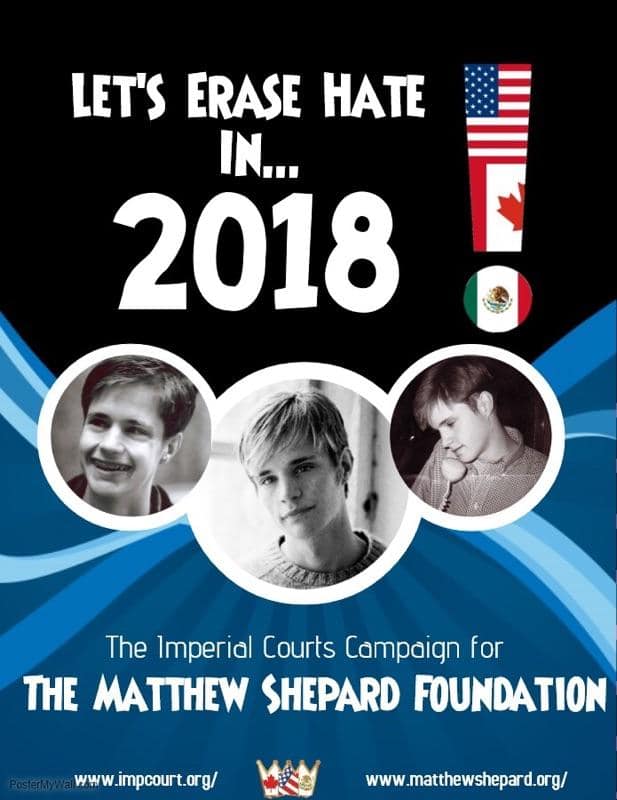 Imperial Court Fundraiser - Matthew Shepard Foundation